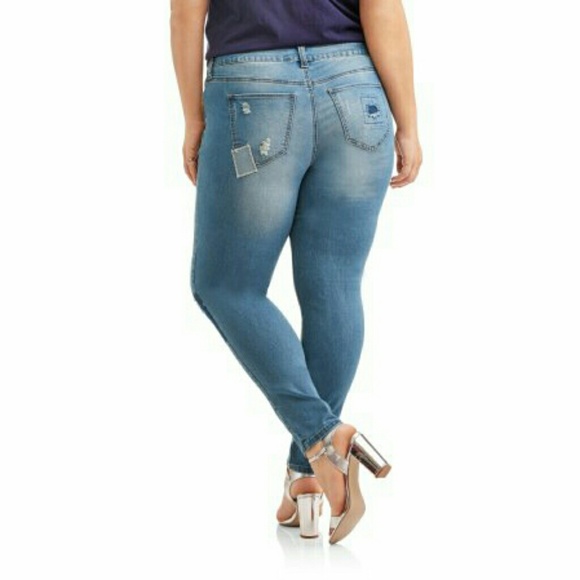 1822 Denim | Jeans | Womens Plus Patchwork Jeans | Poshmark